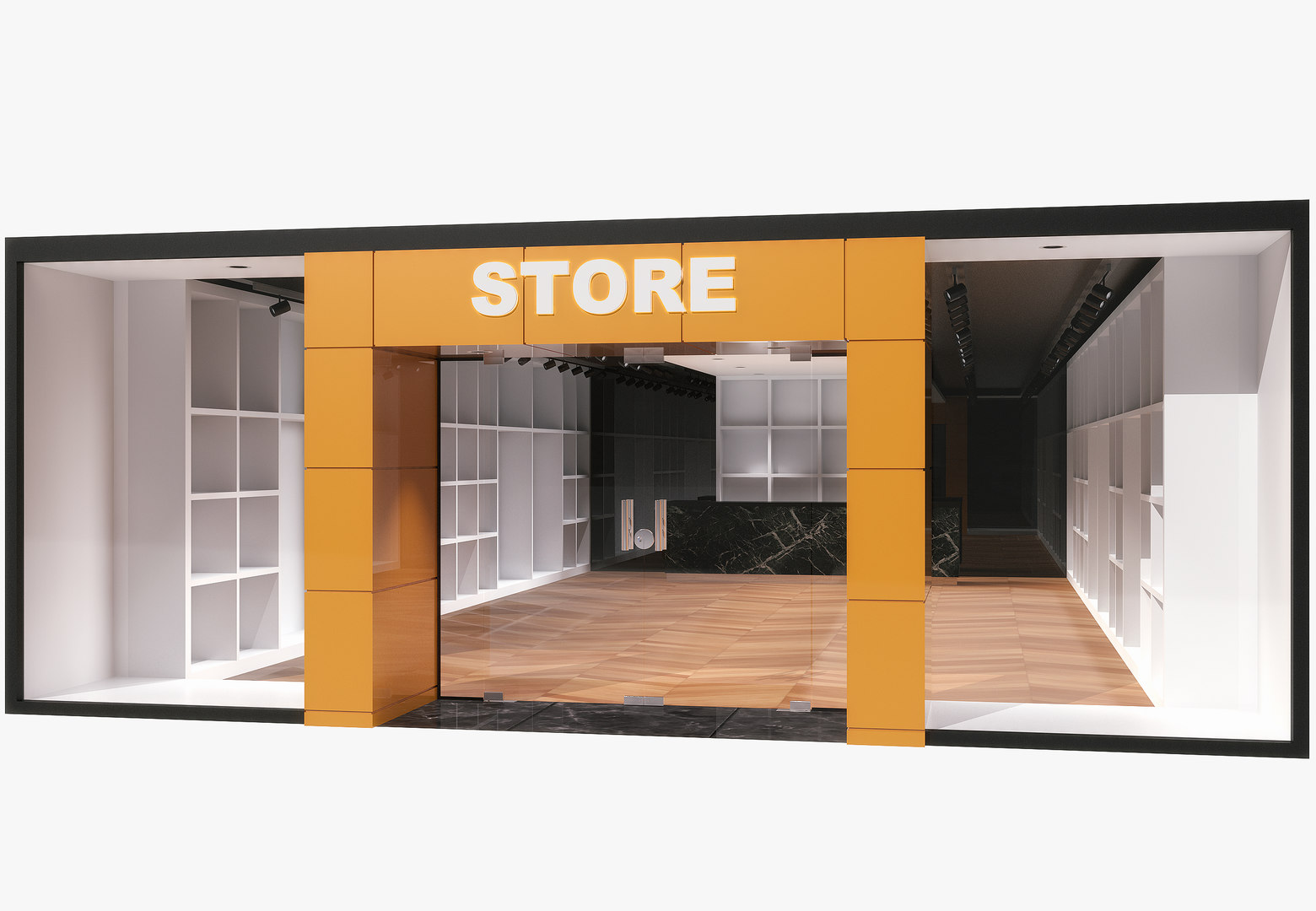 Store 3D model - TurboSquid 1593630