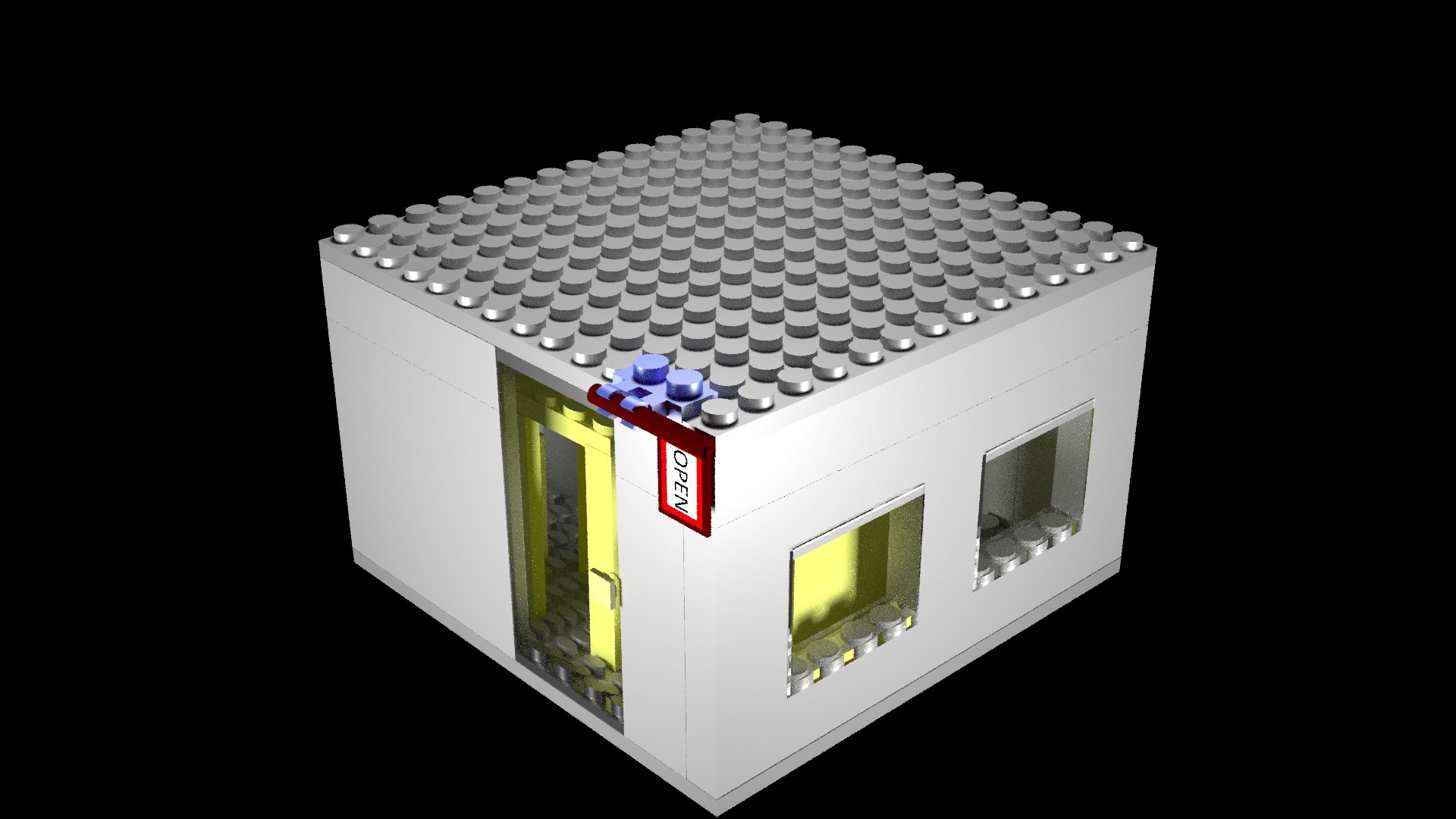 Lego building 3D model - TurboSquid 1593579