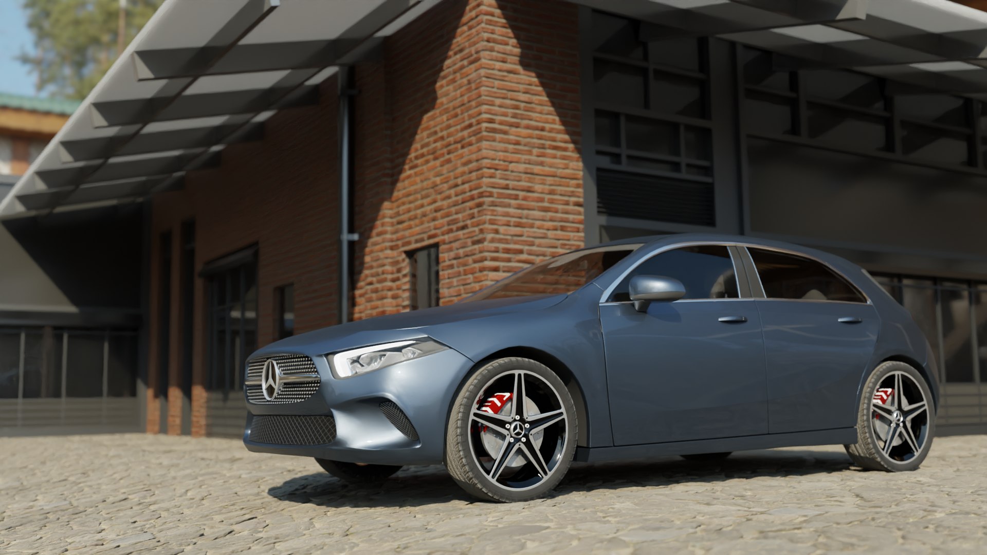 3D mercedes benz class model - TurboSquid 1593771