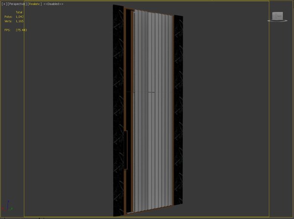 Luxury door 3D model - TurboSquid 1593835