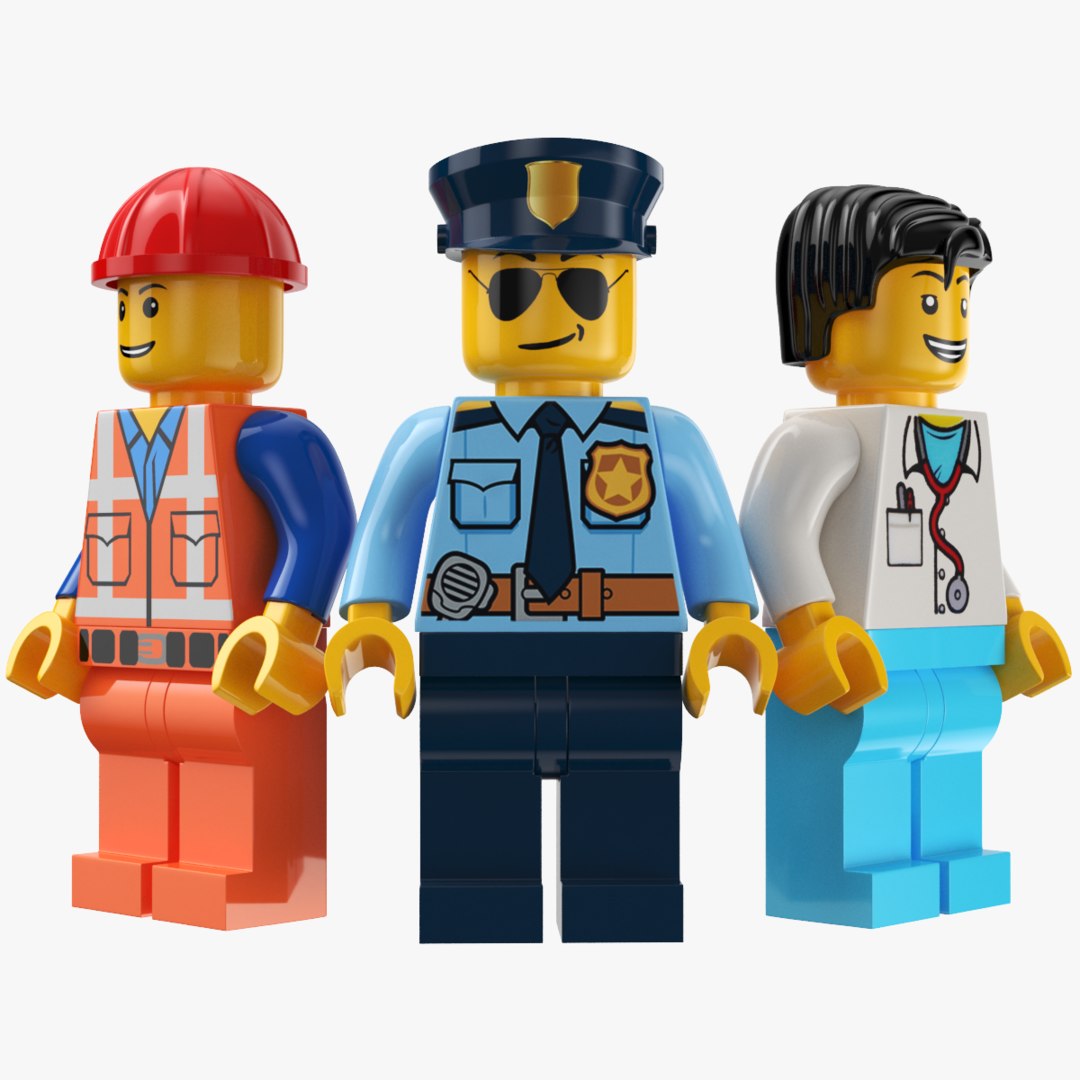 Real lego character 3D - TurboSquid 1593913