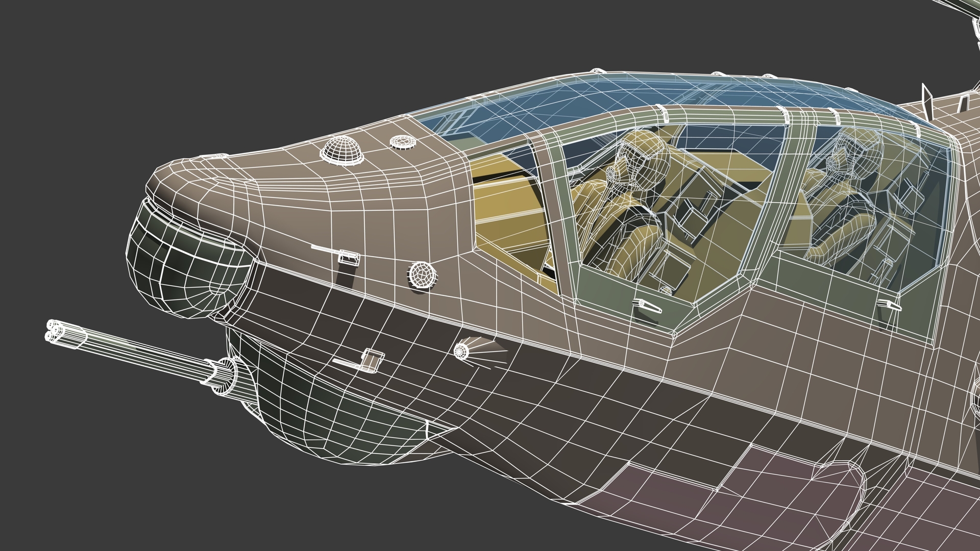 Bell 360 invictus helicopter model - TurboSquid 1593920