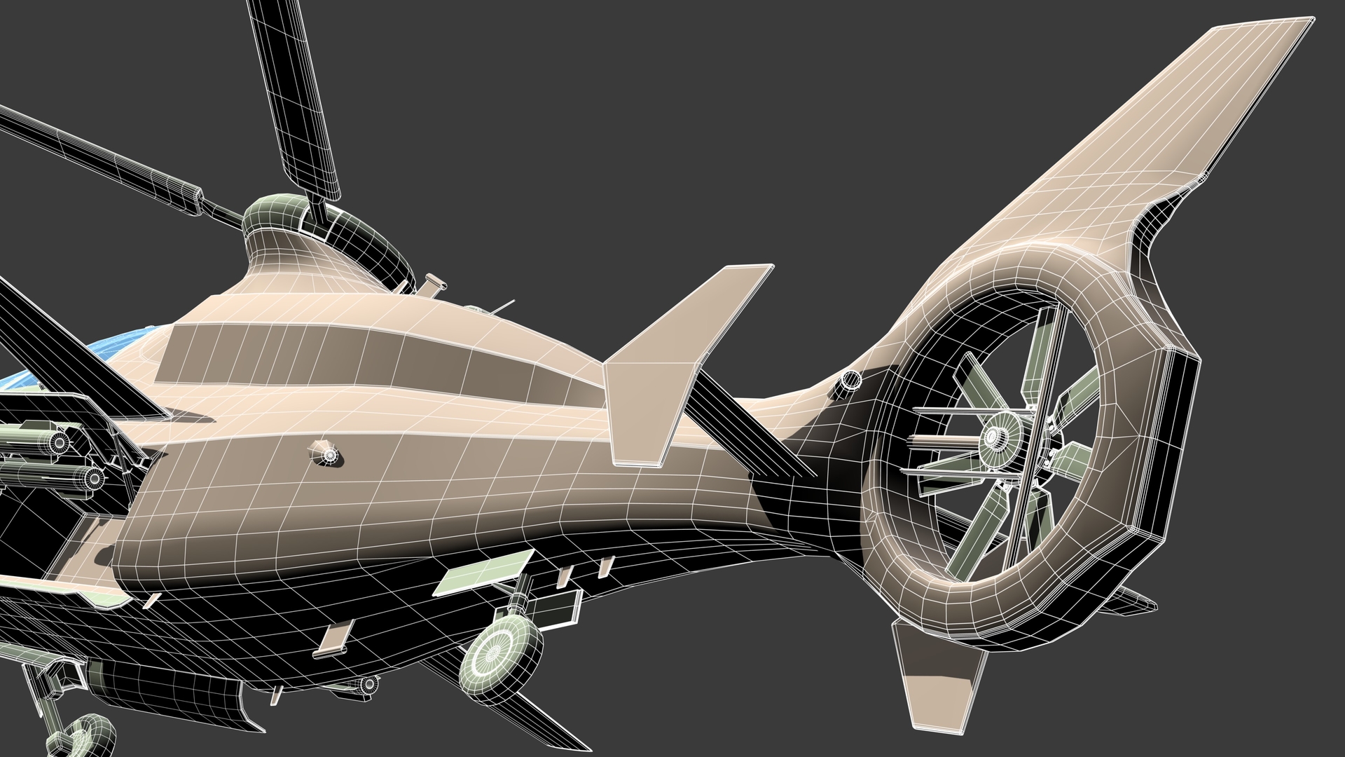Bell 360 invictus helicopter model - TurboSquid 1593920