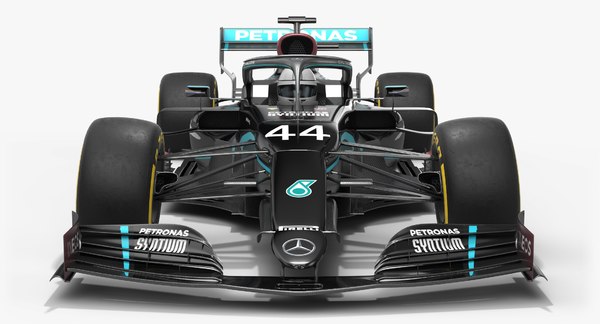 梅赛德斯 F1 W11 一级方程式赛车 2020 赛季全新黑漆3D模型 - TurboSquid 1593932