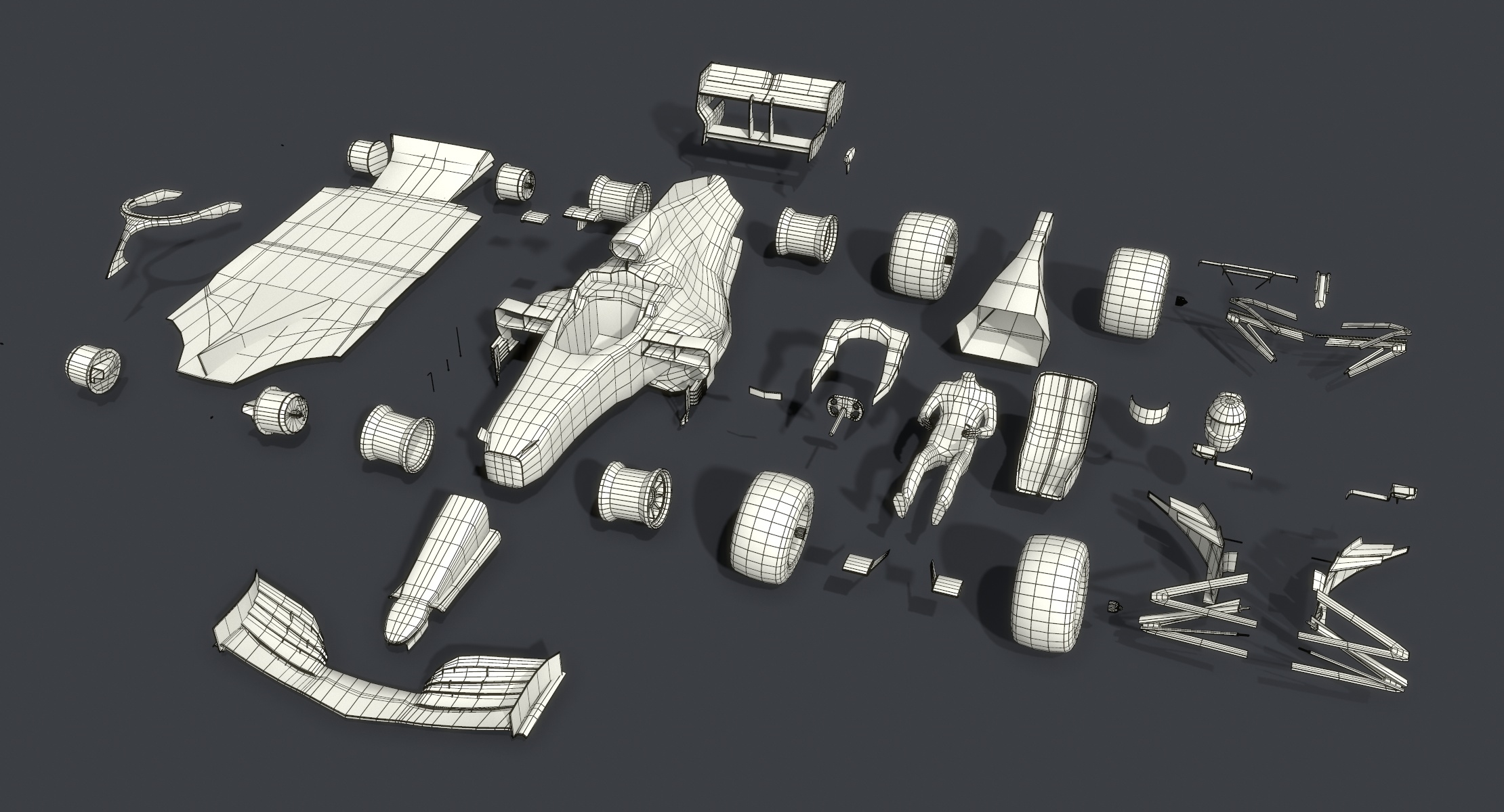 Mercedes f1 w11 formula 1 3D model - TurboSquid 1593932