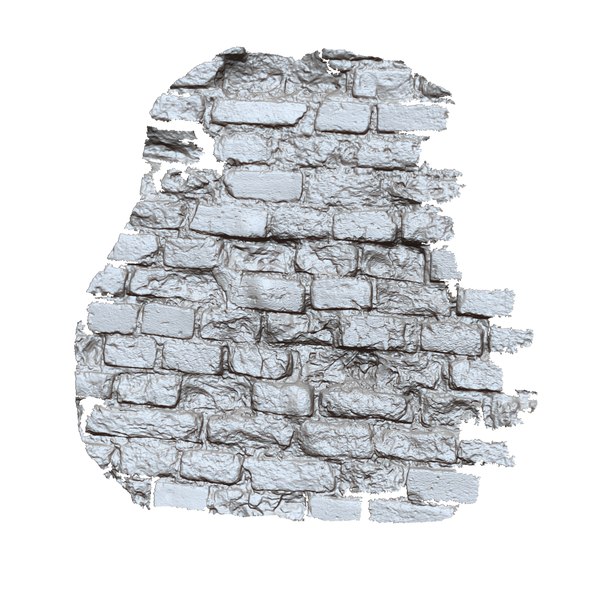 3D model realistic scan wall raw - TurboSquid 1594007