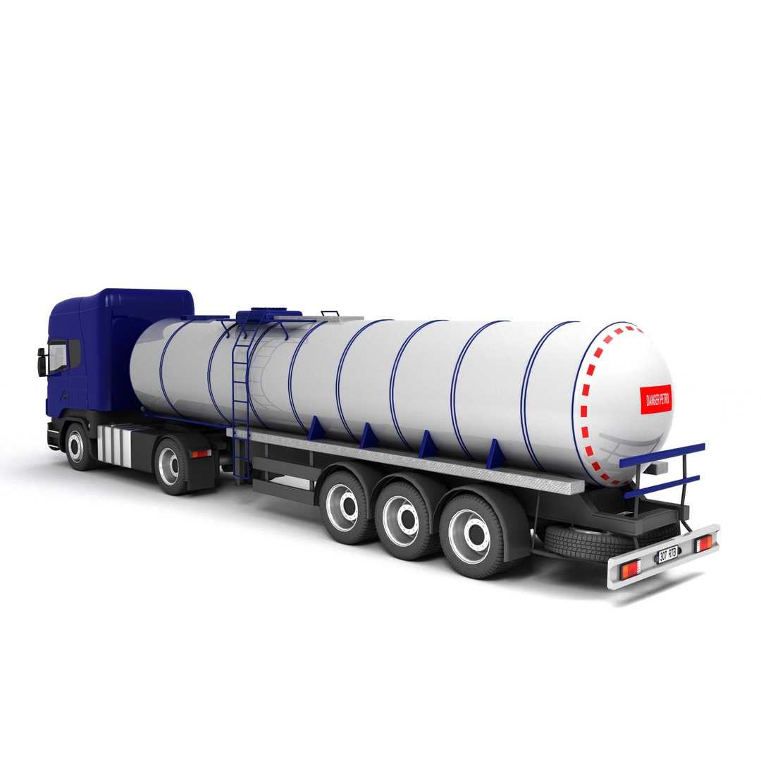 Caminhão tanque Modelo 3D - TurboSquid 1594051