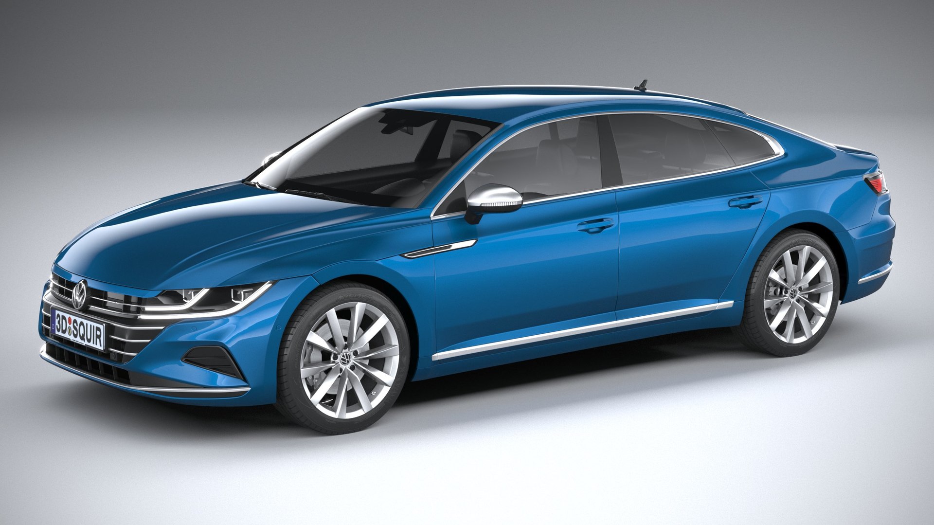 Volkswagen arteon hybrid 3D - TurboSquid 1594054