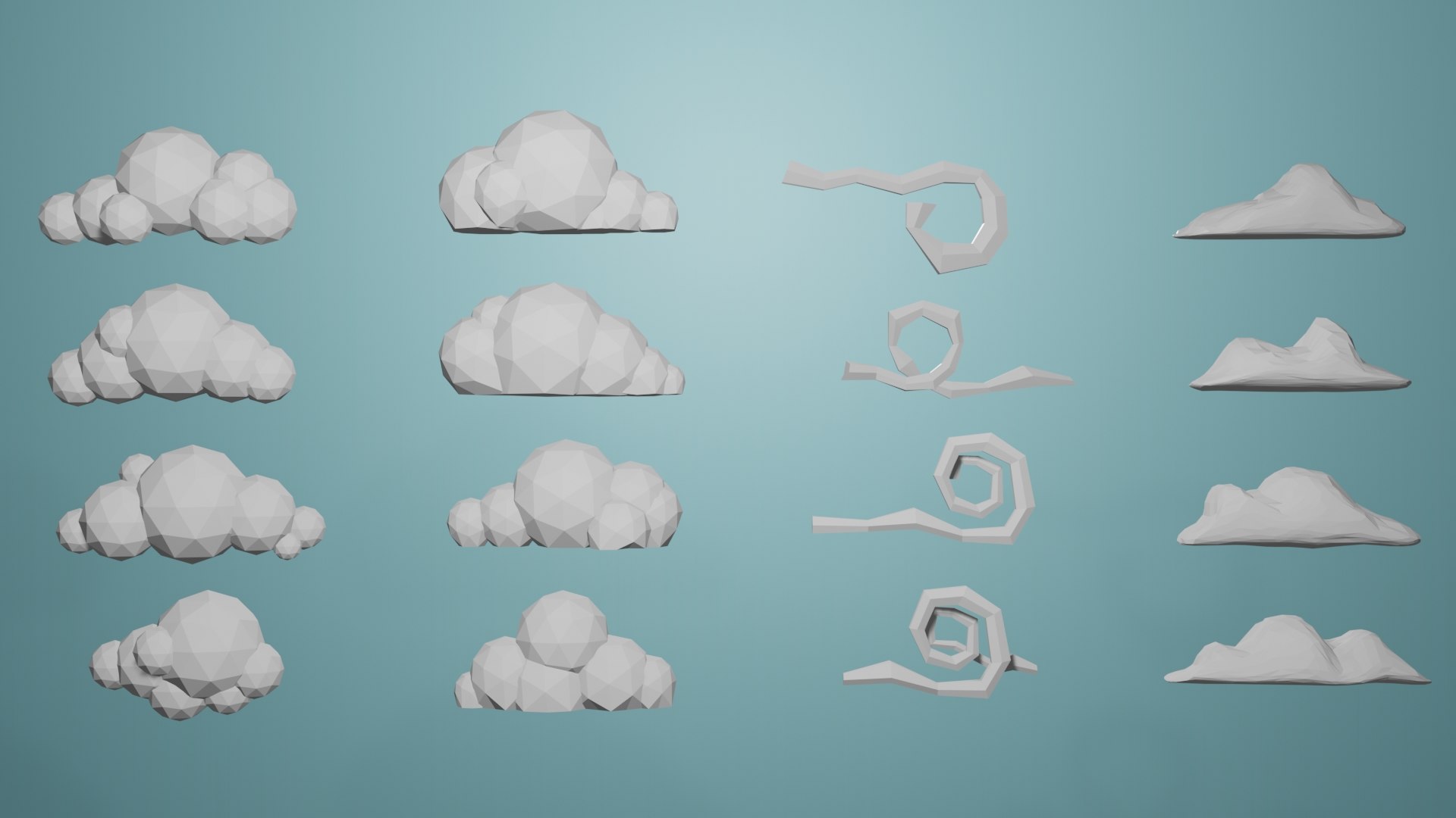 Clouds 3D model - TurboSquid 1593855