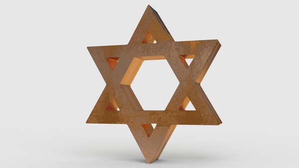 David star 3D model - TurboSquid 1592349