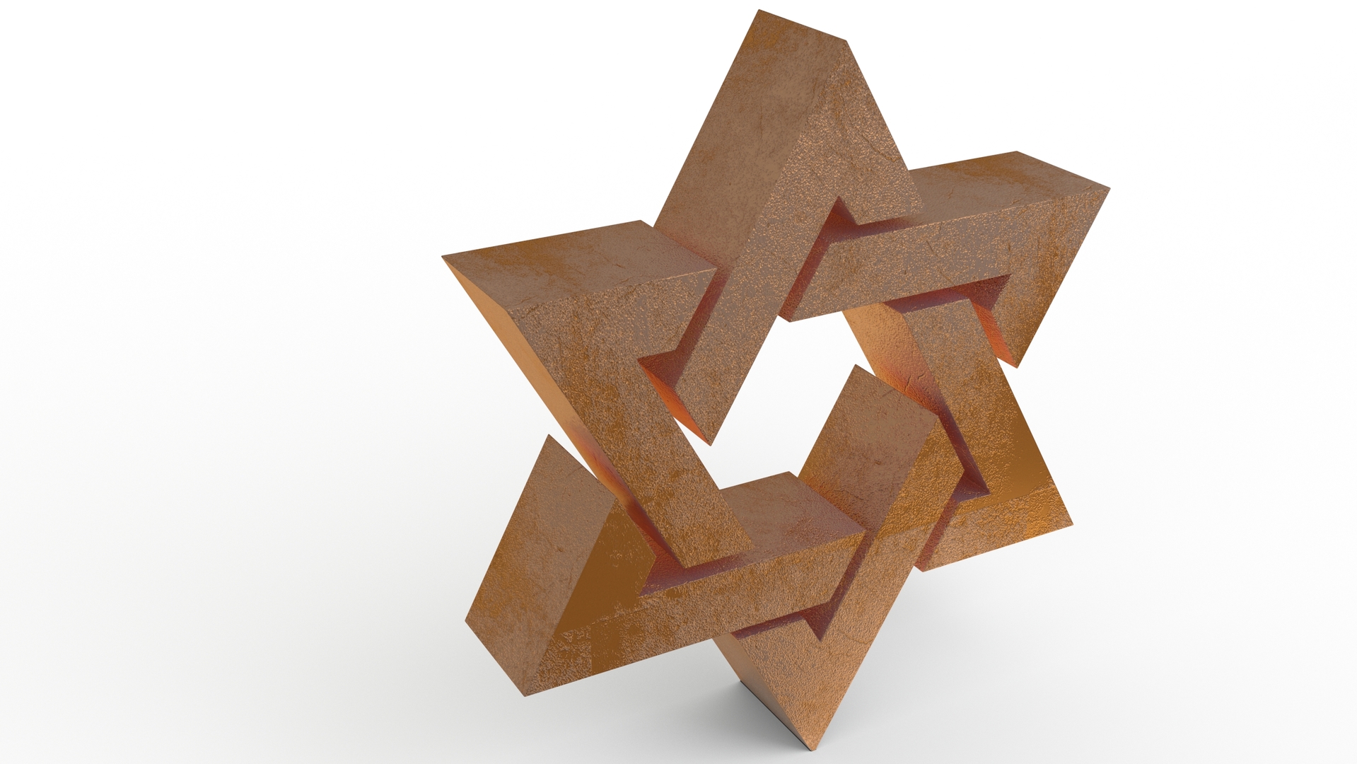 David star 3D model - TurboSquid 1592349