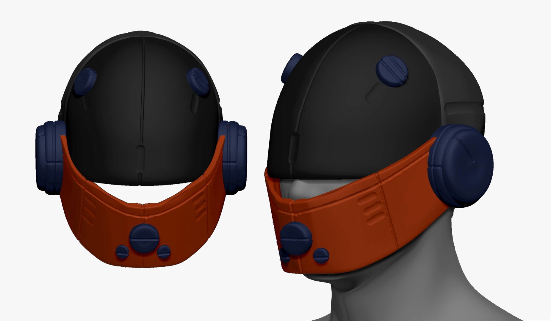 Helmet sculpt printable 3D model - TurboSquid 1594334