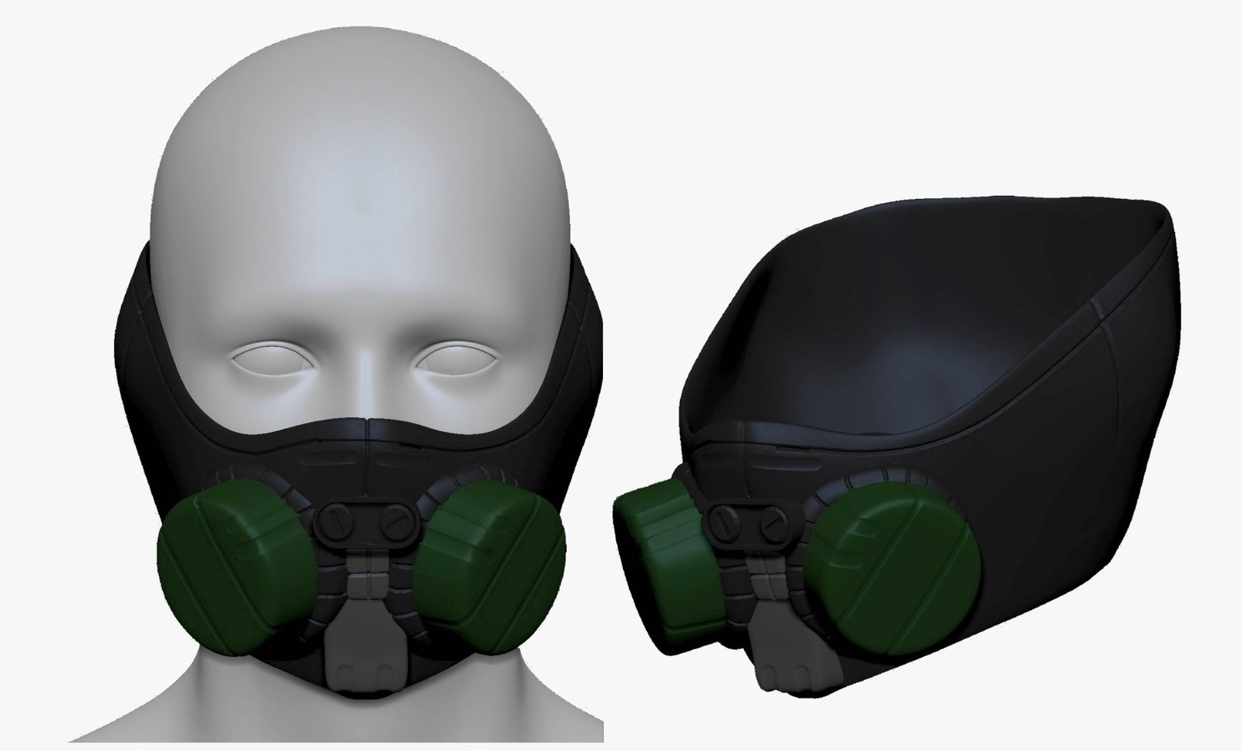 3D model gas mask helmet sculpt - TurboSquid 1594358 3D model gas mask helmet sculpt - TurboSquid 1594358