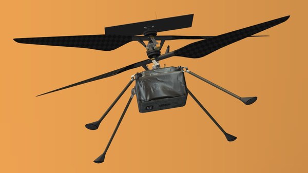 Mars helicopter ingenuity 3D - TurboSquid 1594568