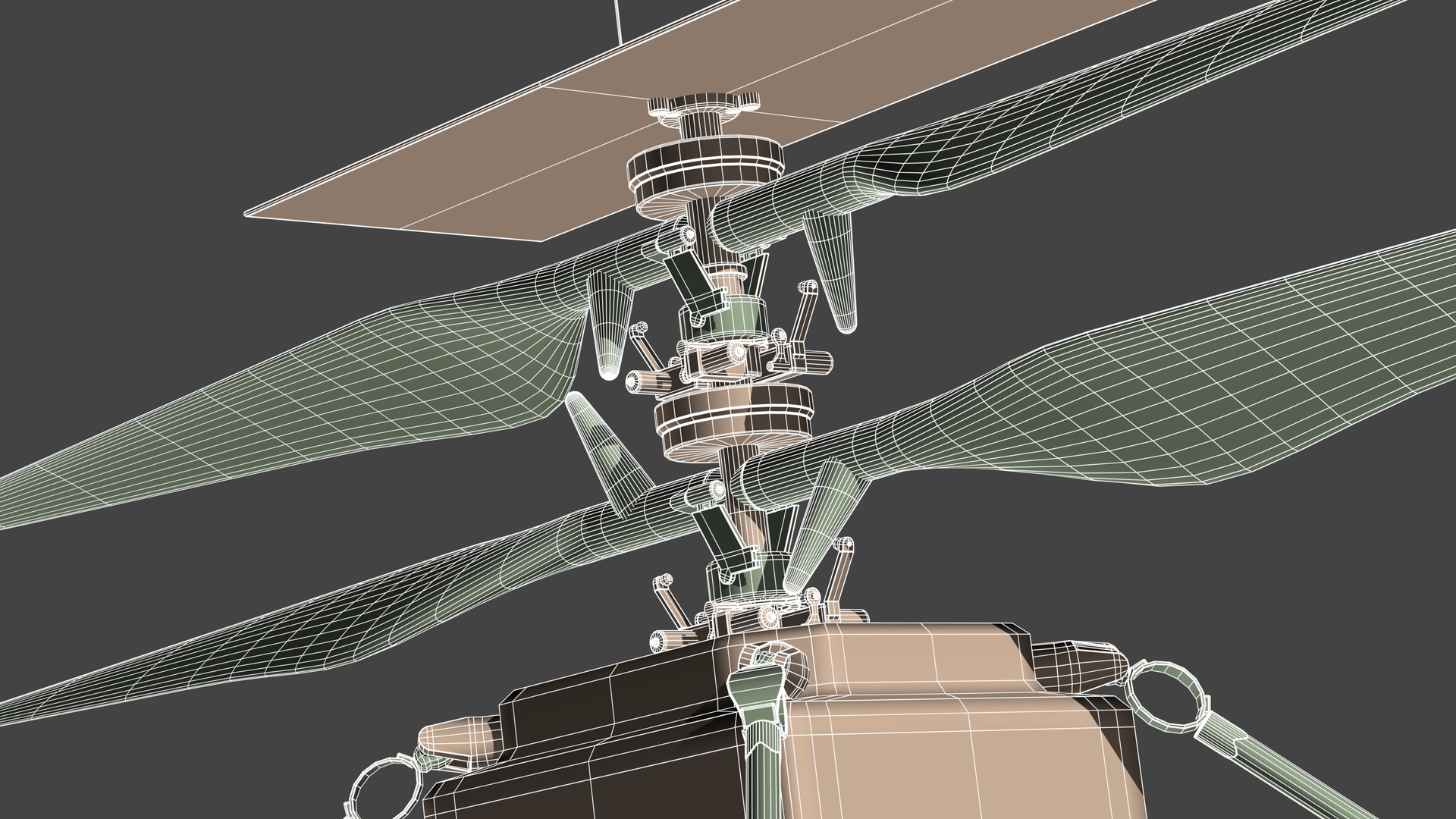 Mars helicopter ingenuity 3D - TurboSquid 1594568