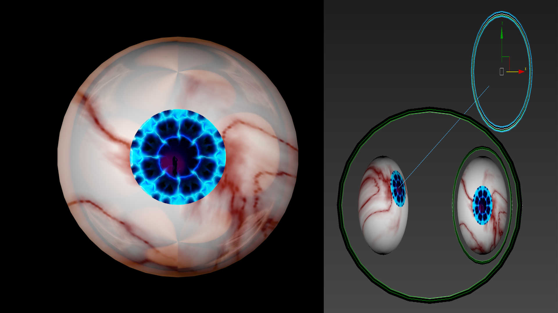 Free eye rigged iris 3D - TurboSquid 1594585