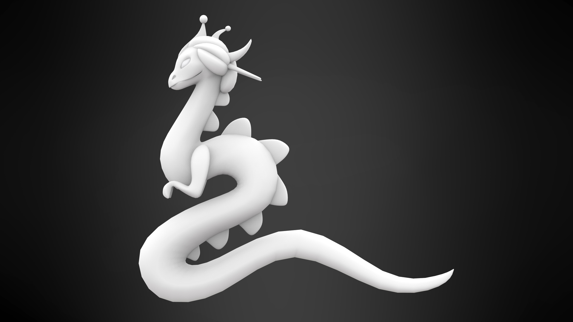 Asian dragon 3D model - TurboSquid 1594635