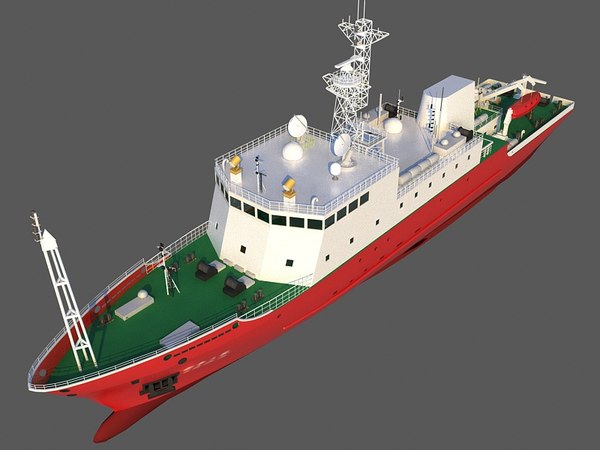 Research Vessel 3D Models for Download | TurboSquid