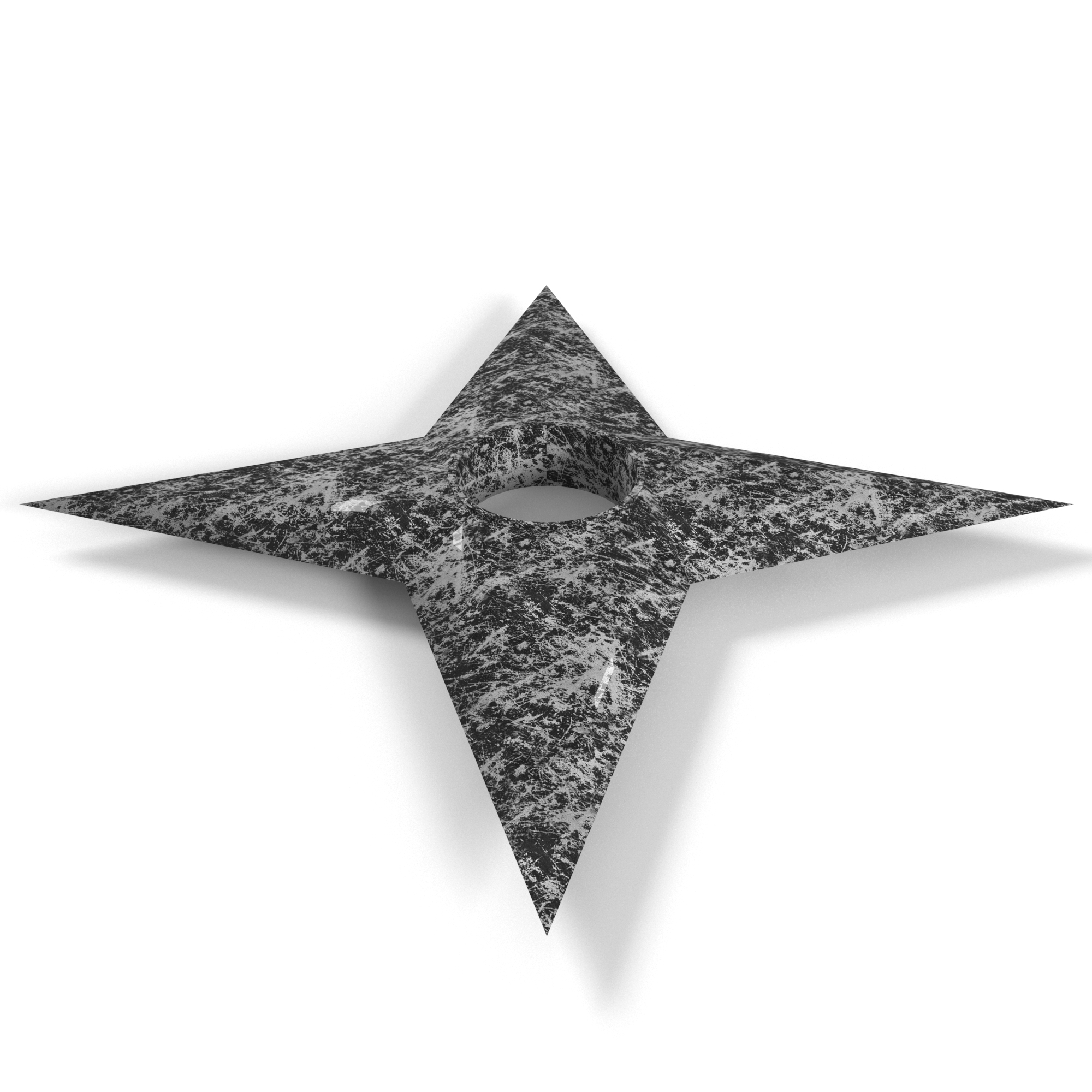 3D shuriken weapon - TurboSquid 1594831