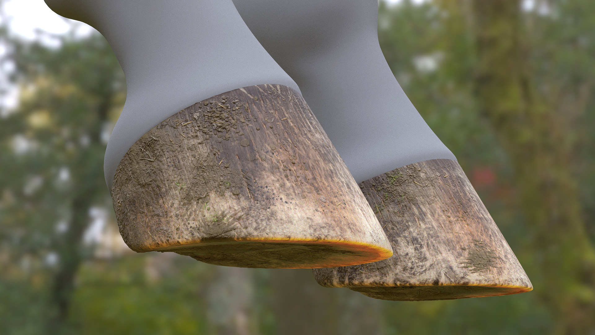 Realistic horse hoof 3D model - TurboSquid 1594857