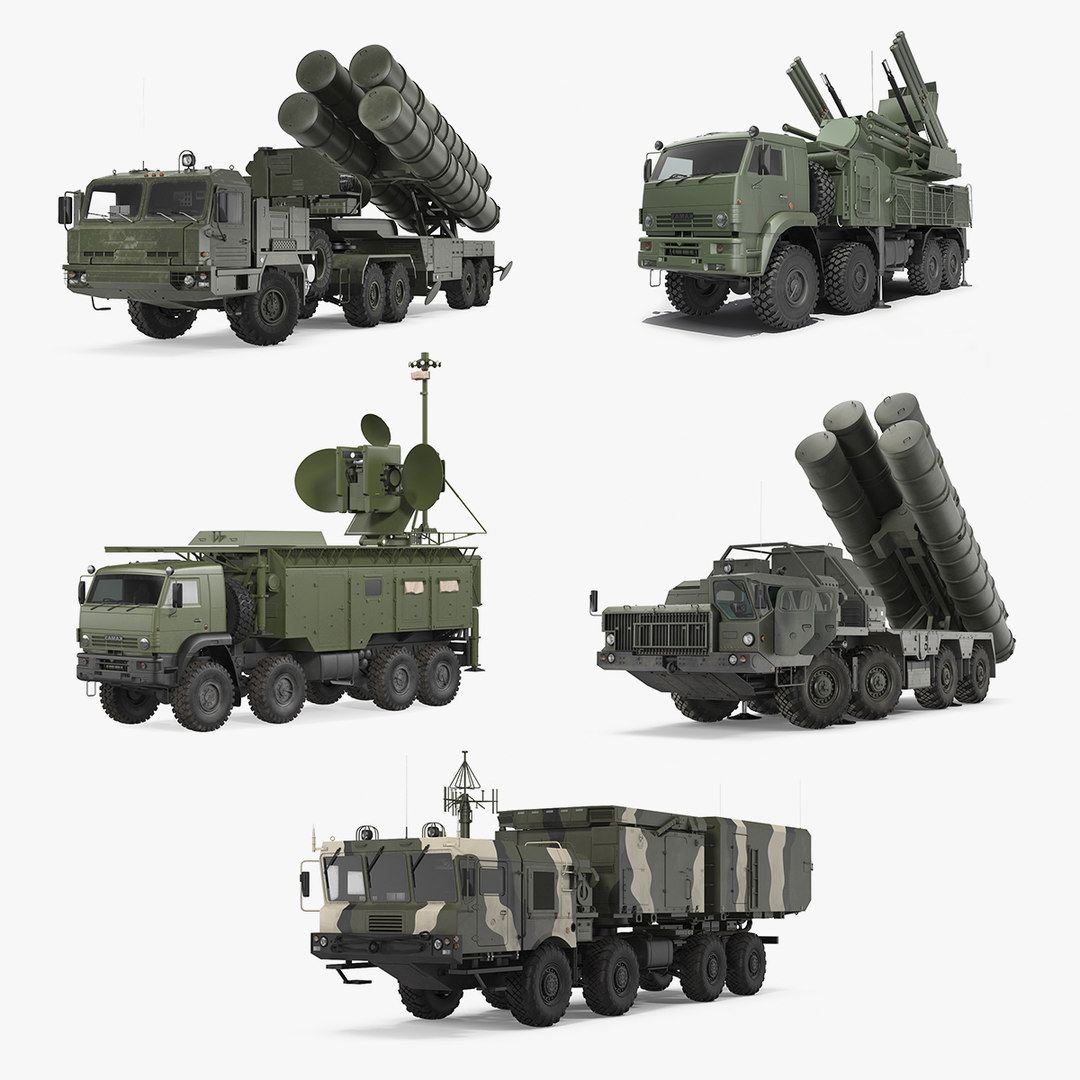 Russian missile systems rigged 3D model - TurboSquid 1596876