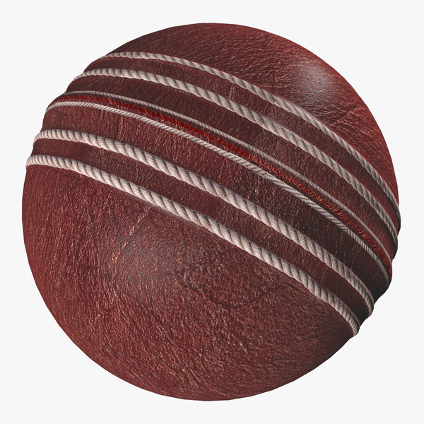 Cricket ball 3D - TurboSquid 1593792