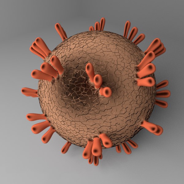 3D mers virus model - TurboSquid 1595439