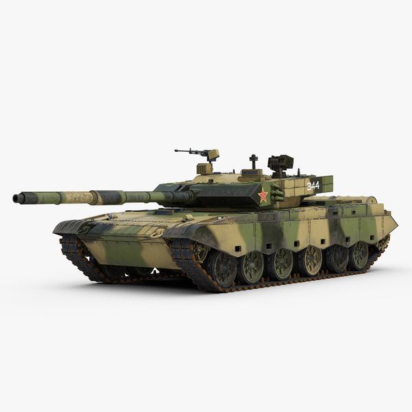 modern type 99 chinese 3d model