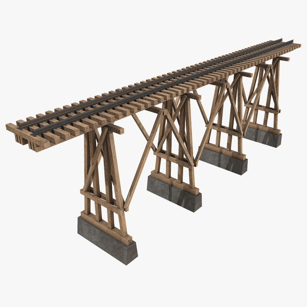 Railway Bridge 3D Models for Download | TurboSquid