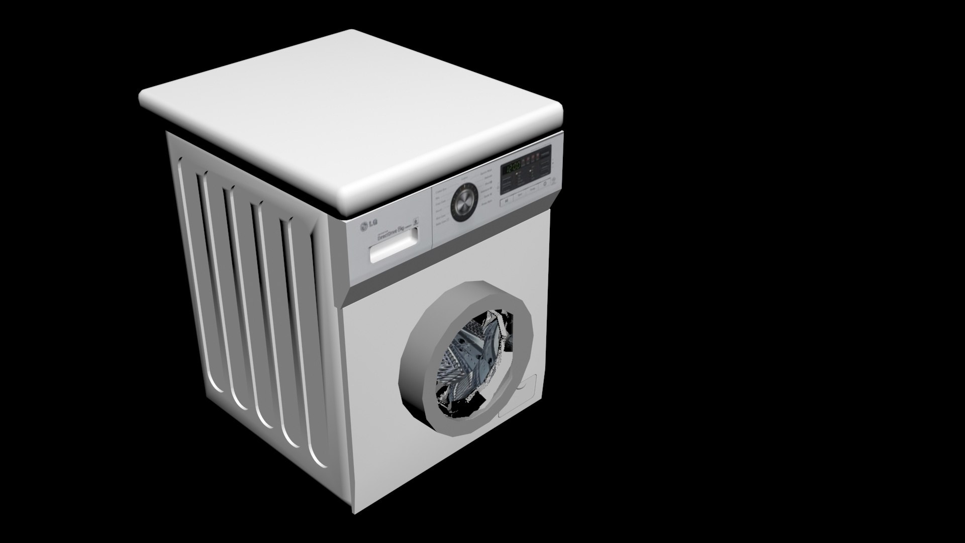 Washing machine 3D model - TurboSquid 1595445
