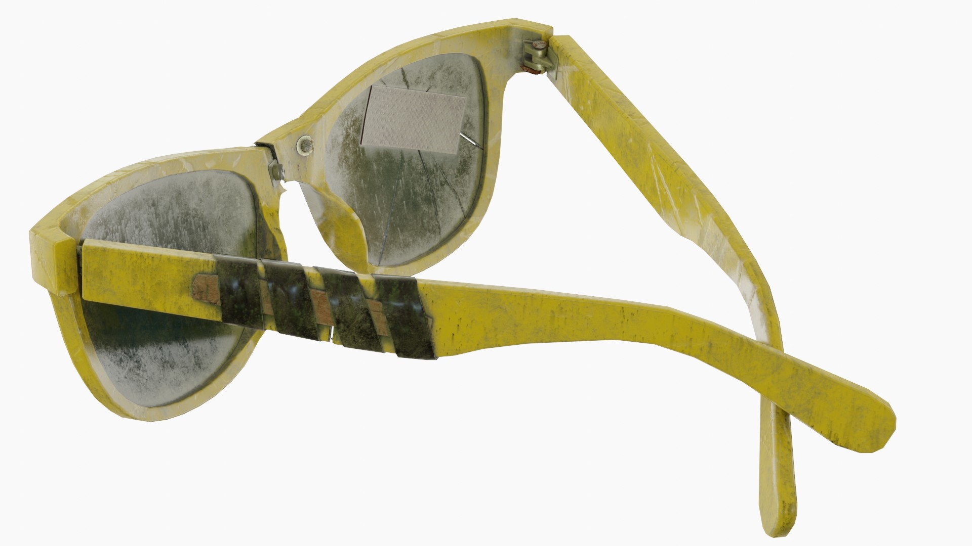 Broken sunglasses 3D model - TurboSquid 1595790