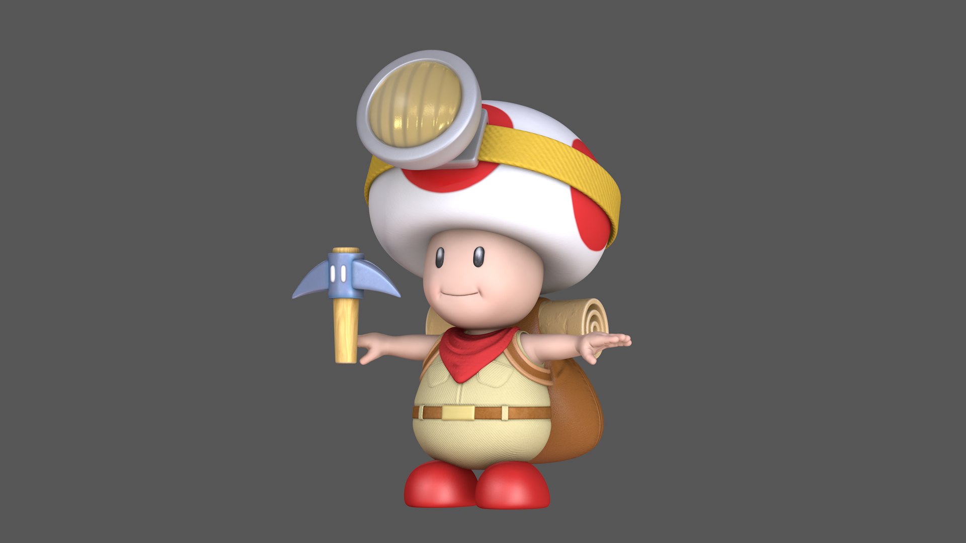 Captain toad -treasure tracker model - TurboSquid 1595809