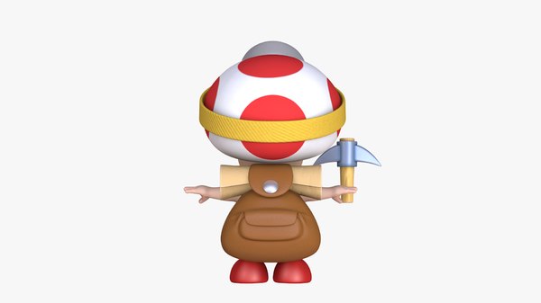 Captain toad -treasure tracker model - TurboSquid 1595809