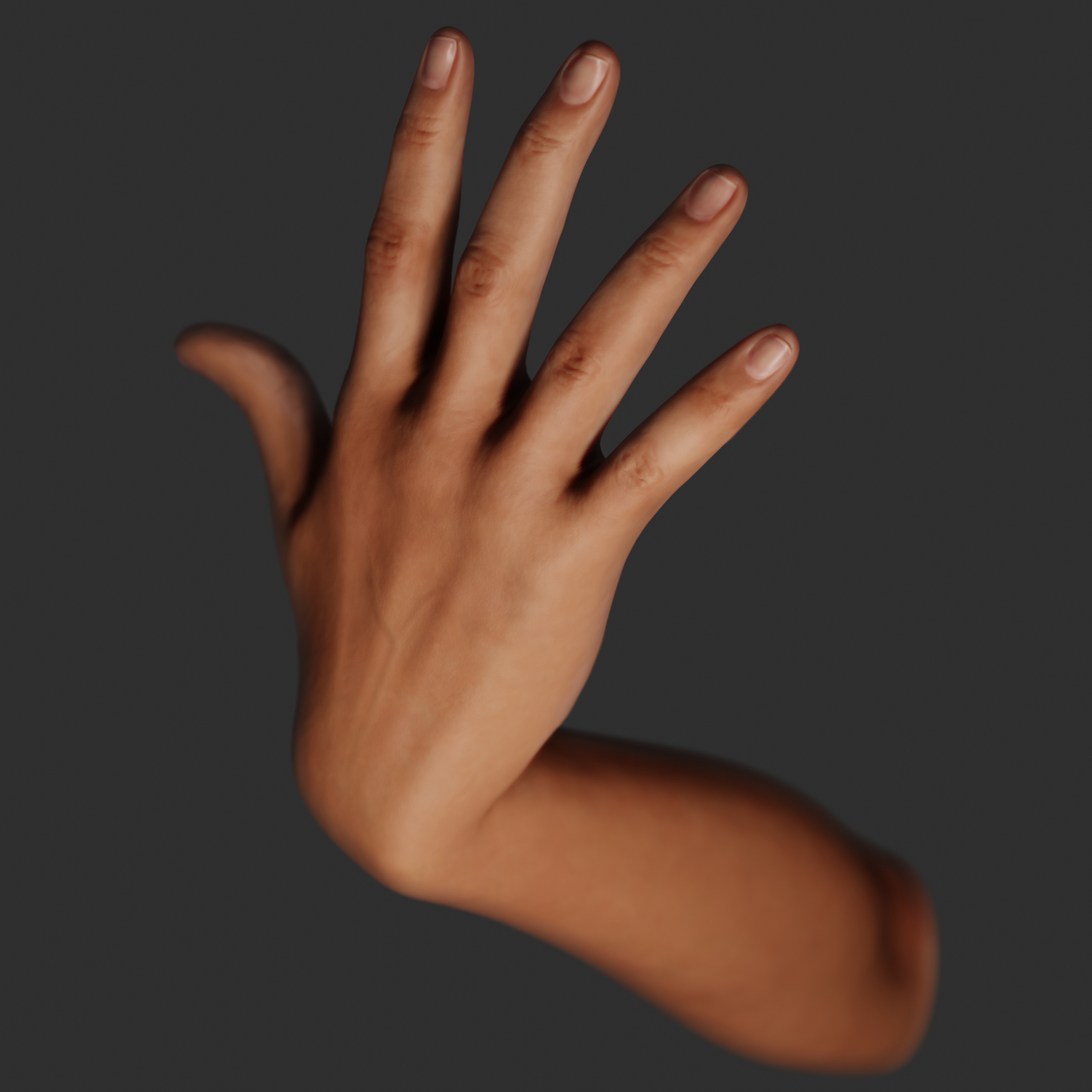 3D hand rigged model - TurboSquid 1595863