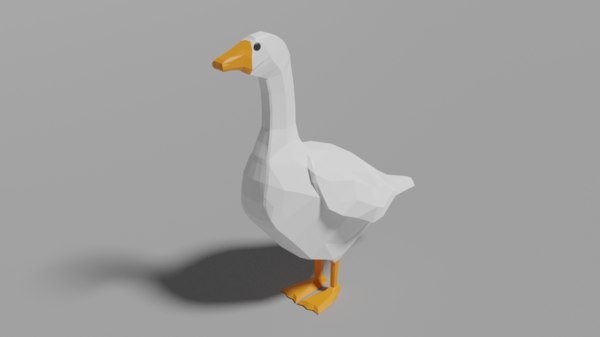 Goose 3D Models for Download | TurboSquid
