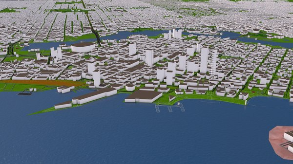 3D vancouver city - TurboSquid 1596076