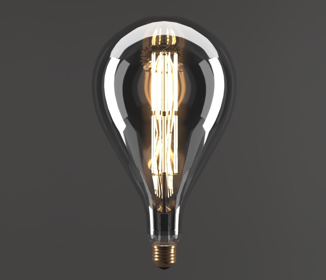3D electric bulb drop - TurboSquid 1596133