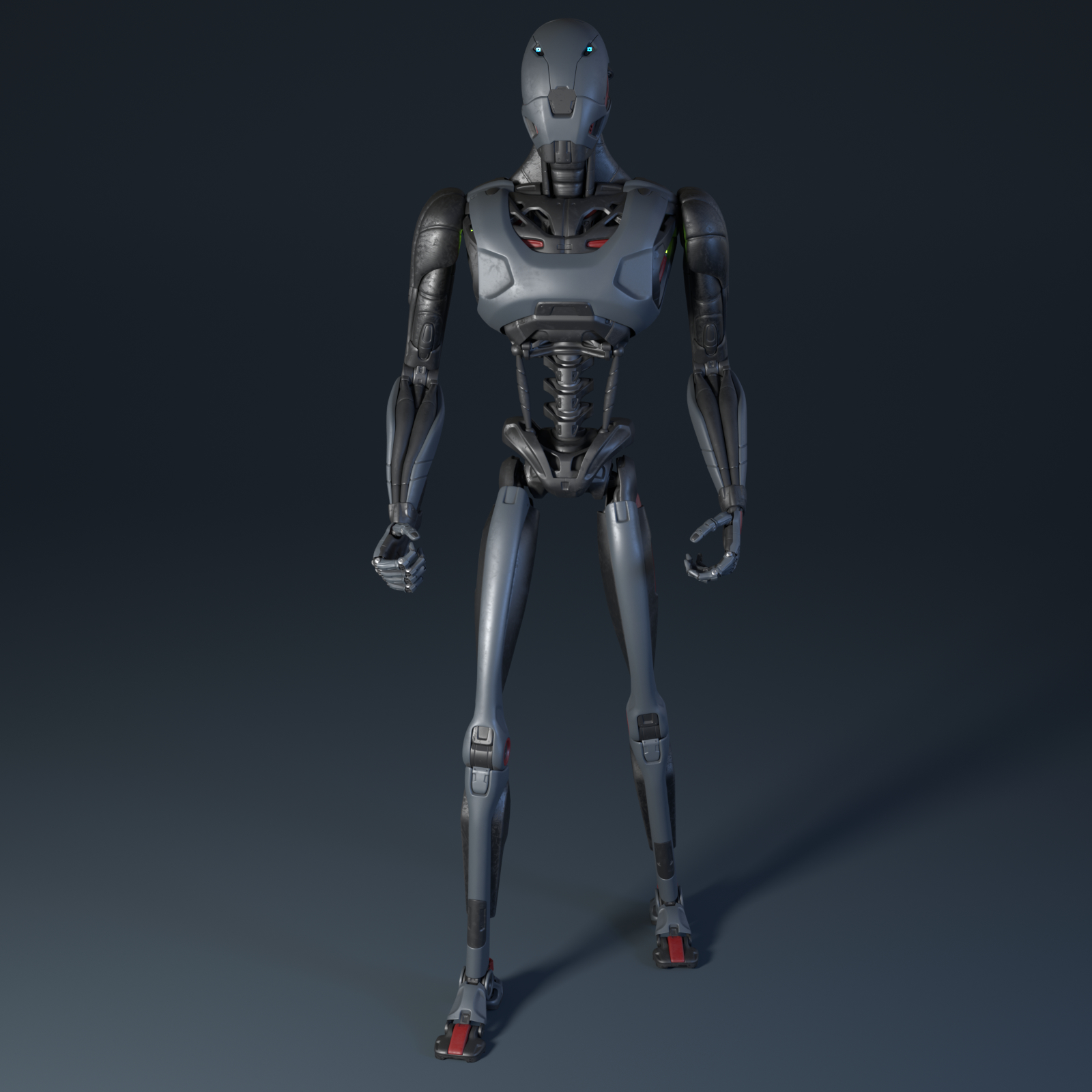 Robô Android de ficção científica Modelo 3D - TurboSquid 1495061