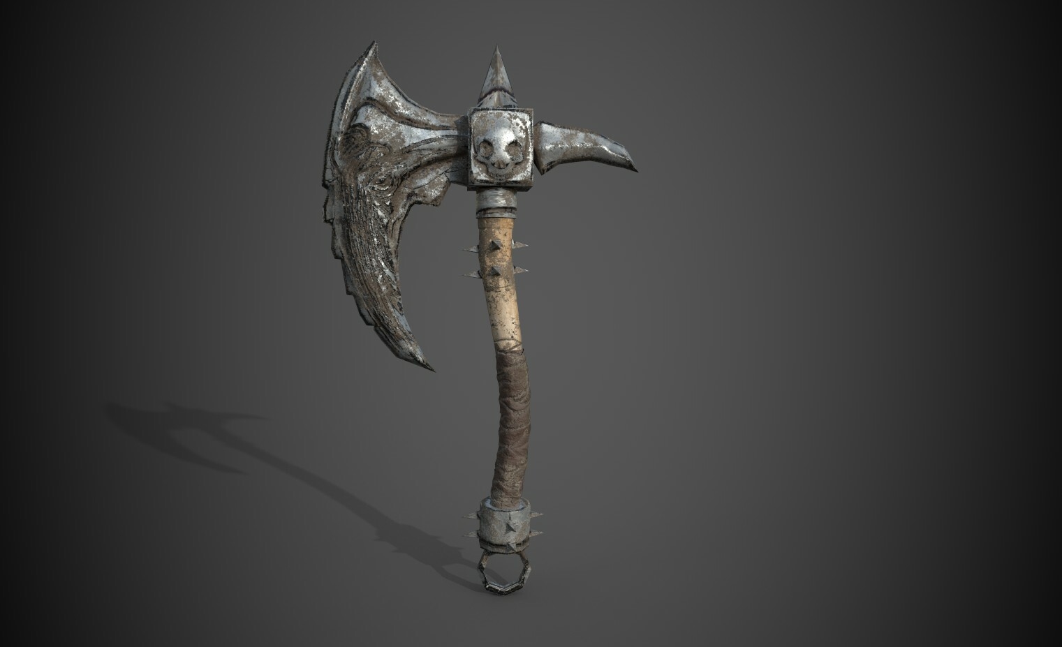 Low Polly Gaming Axe 3D-Modell - TurboSquid 1596266