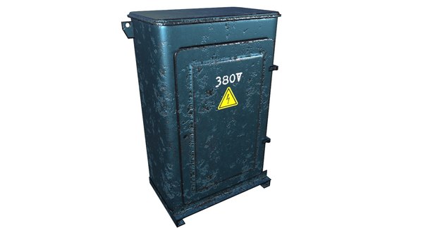 modelo 3d Power Box Game Ready Modelo 3D de baja poli - TurboSquid 1596328