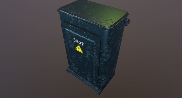 Ready power box model - TurboSquid 1596328