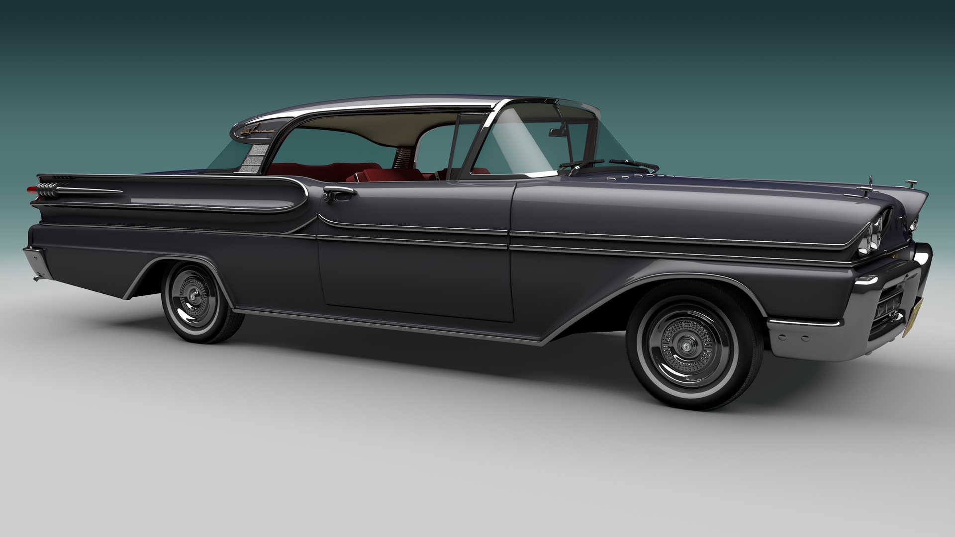modelo 3d Mercury Park Lane Coupe 1958 - TurboSquid 1581384