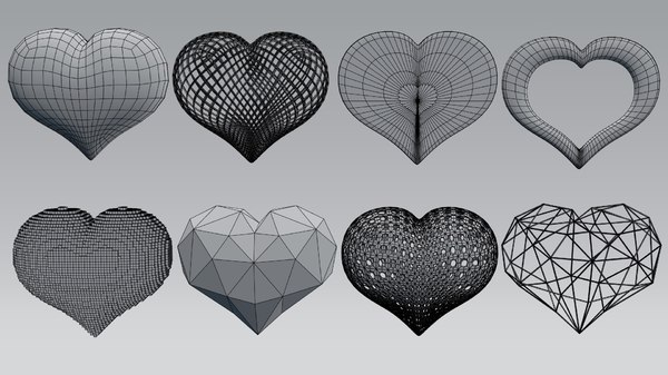 3D model heart shape - TurboSquid 1596418