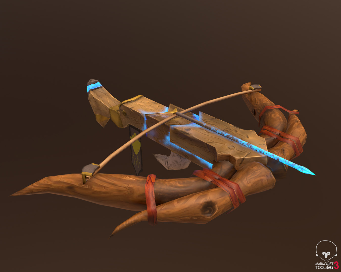 Crossbow 3D model - TurboSquid 1596426