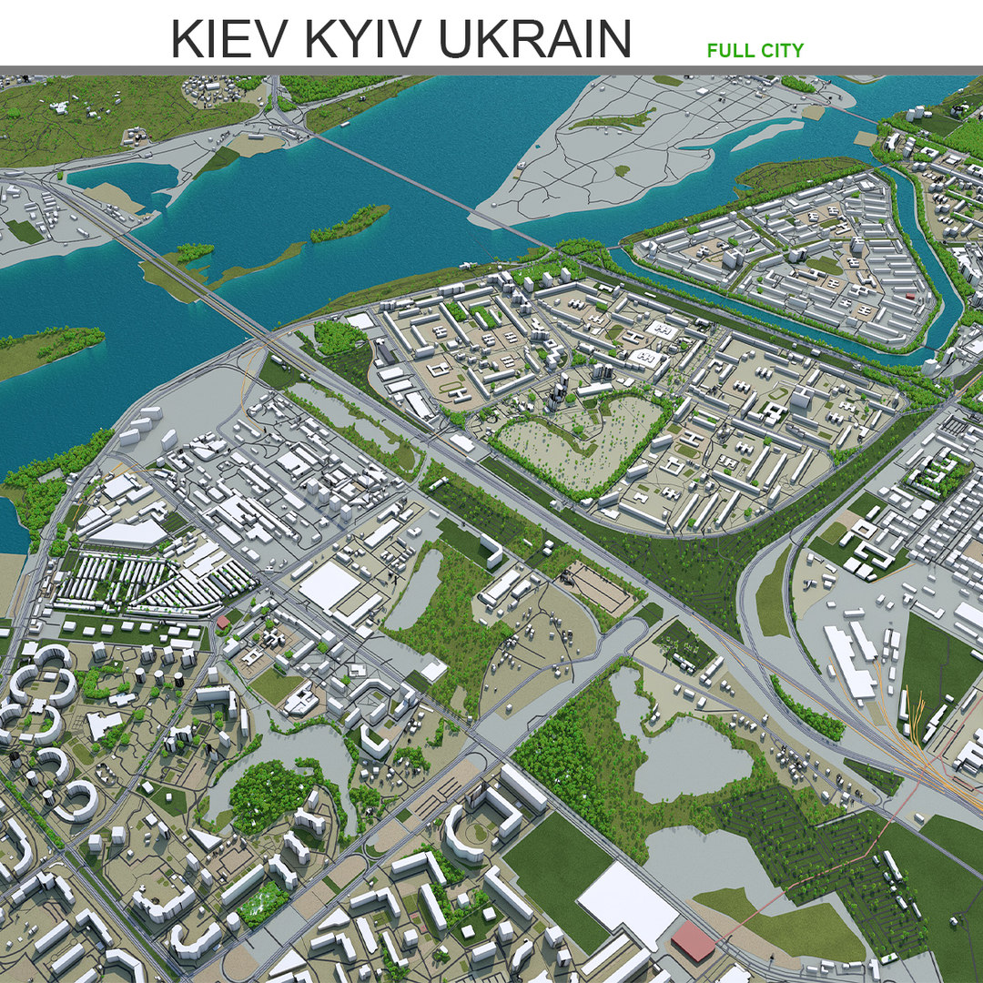 3D city area building model - TurboSquid 1596457