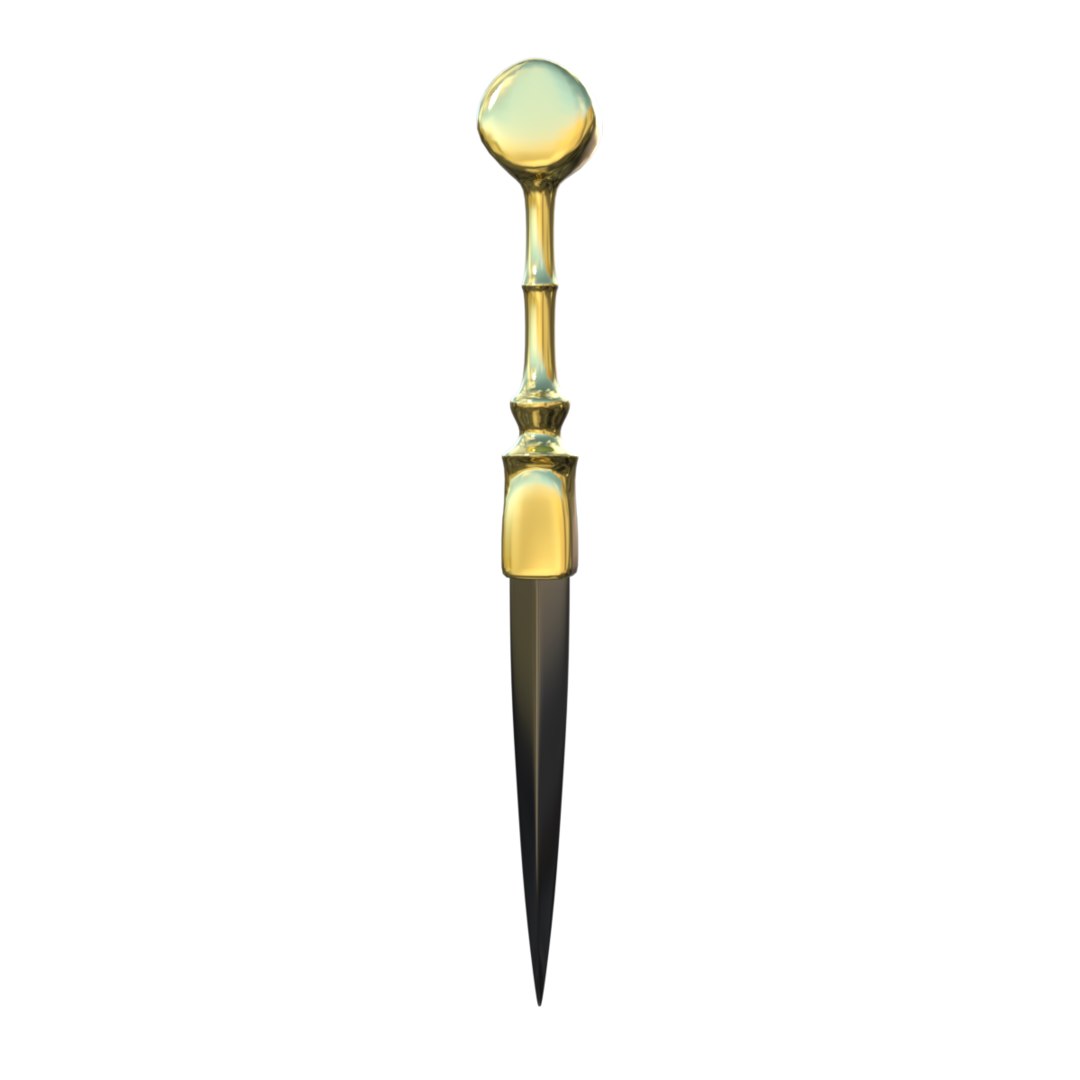 Ear dagger 3D - TurboSquid 1596548