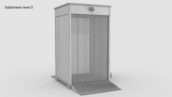 Sanitizing booth 3D model - TurboSquid 1597430