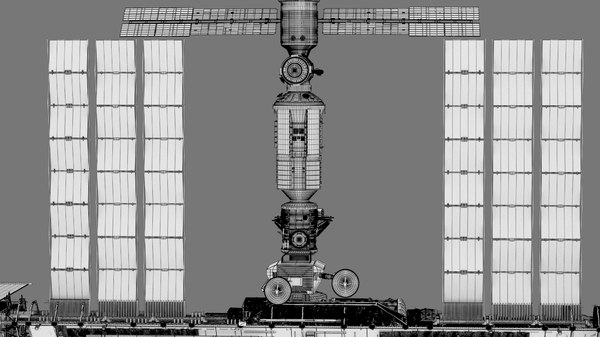 modelo 3d Estación espacial internacional (ISS) - TurboSquid 1598417