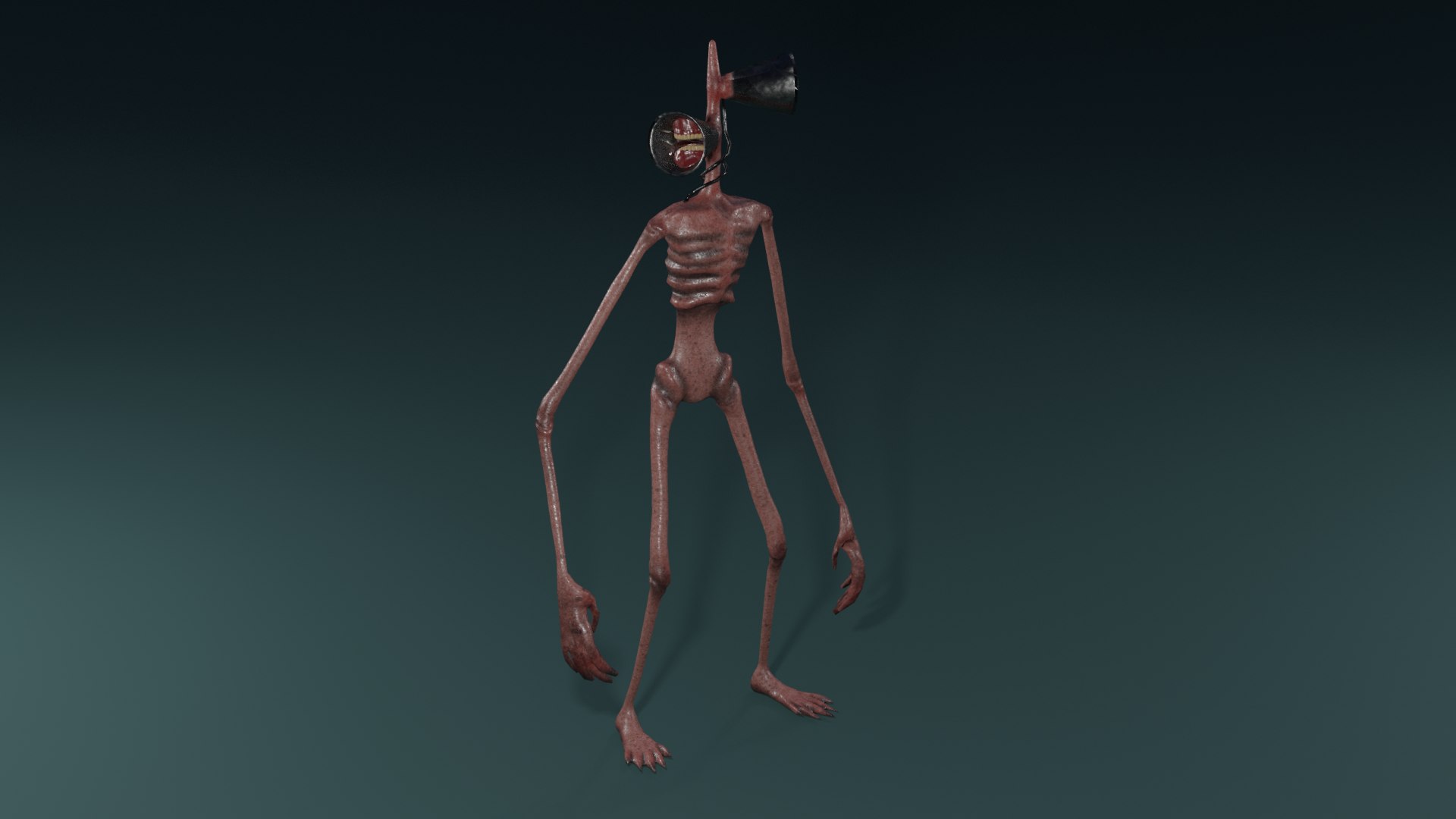 Siren head 3D model - TurboSquid 1596739