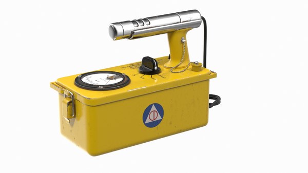 modelo 3d Victoreen CDV 700 Cold War Geiger Counter Old - TurboSquid ...